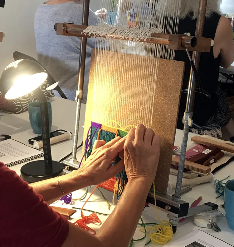 Spring in Vermont: new tapestry weavers! — Rebecca Mezoff