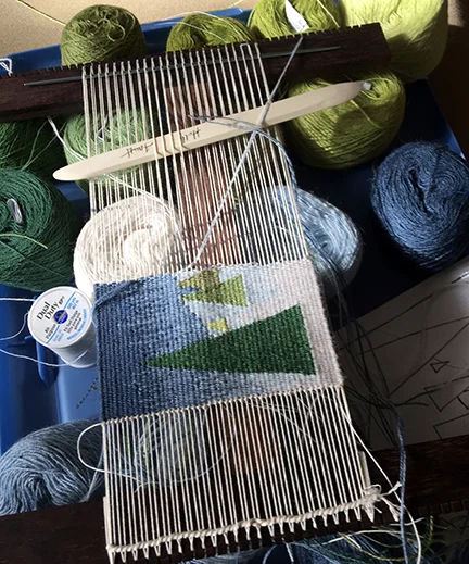 The joy of simple tools... tapestry stuff for the holidays — Rebecca Mezoff