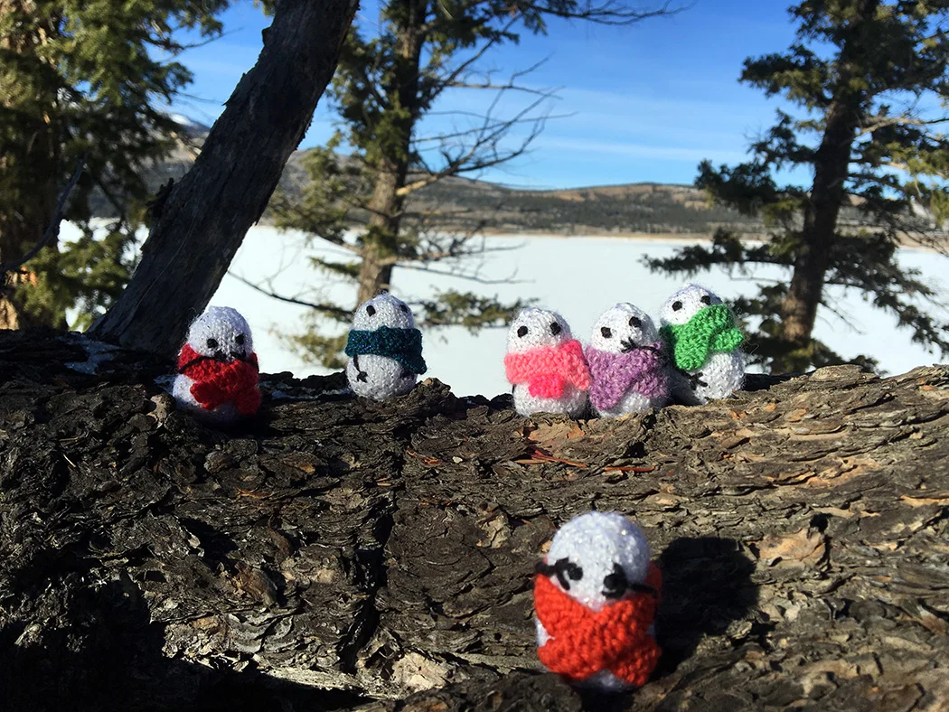 Yarn-mas: winter adventures and a congregation of knitted creatures ...