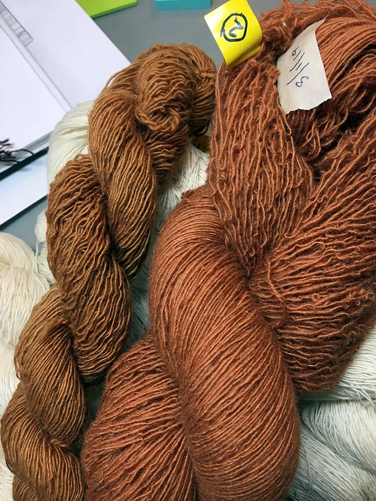 All the yarn-y joy... and getting just the right color — Rebecca Mezoff