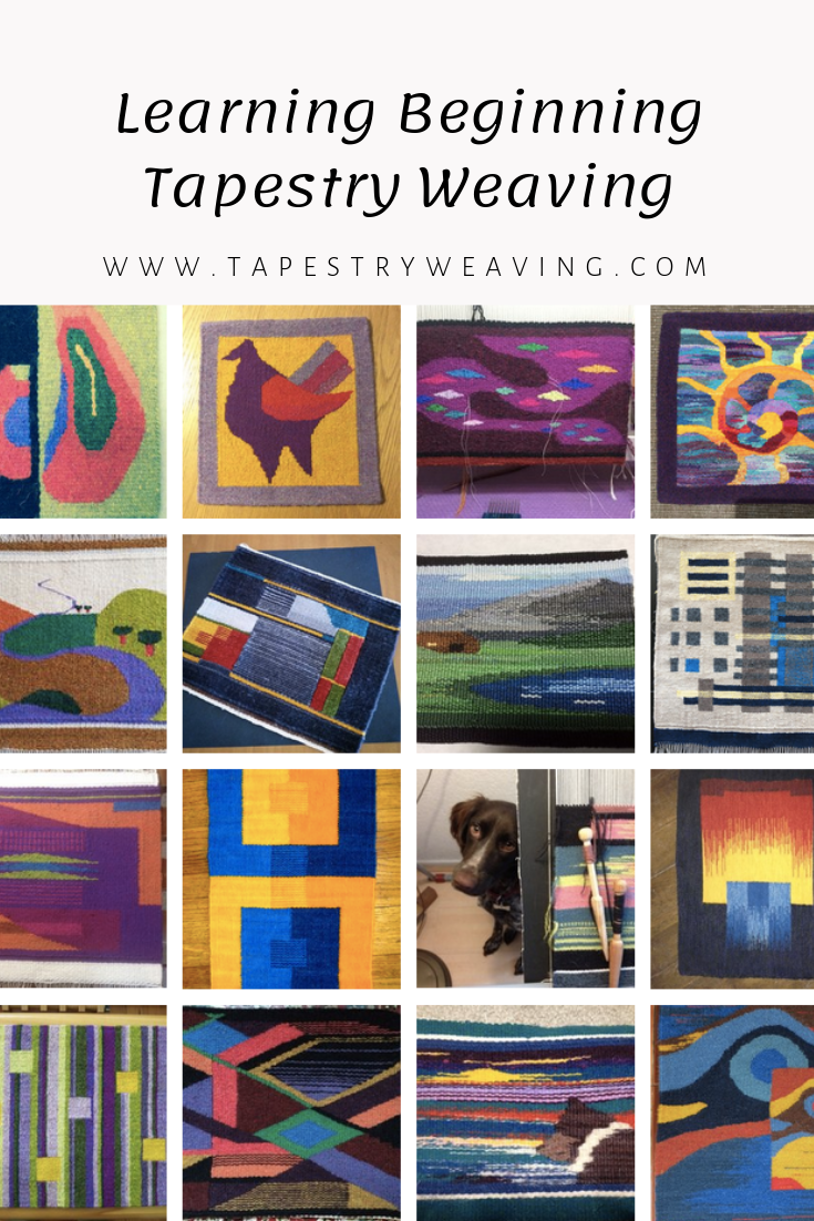 Learning beginning tapestry weaving — Rebecca Mezoff