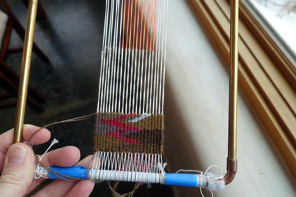 Yarn experiments and more little weavings — Rebecca Mezoff