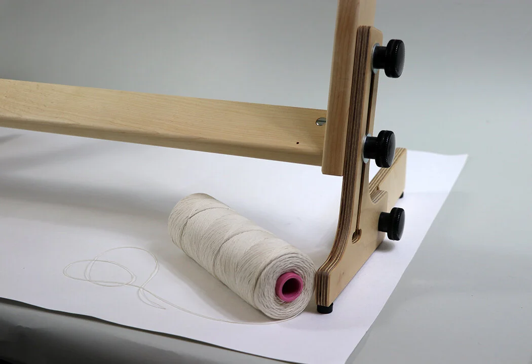 The Schacht Arras tapestry loom — Rebecca Mezoff