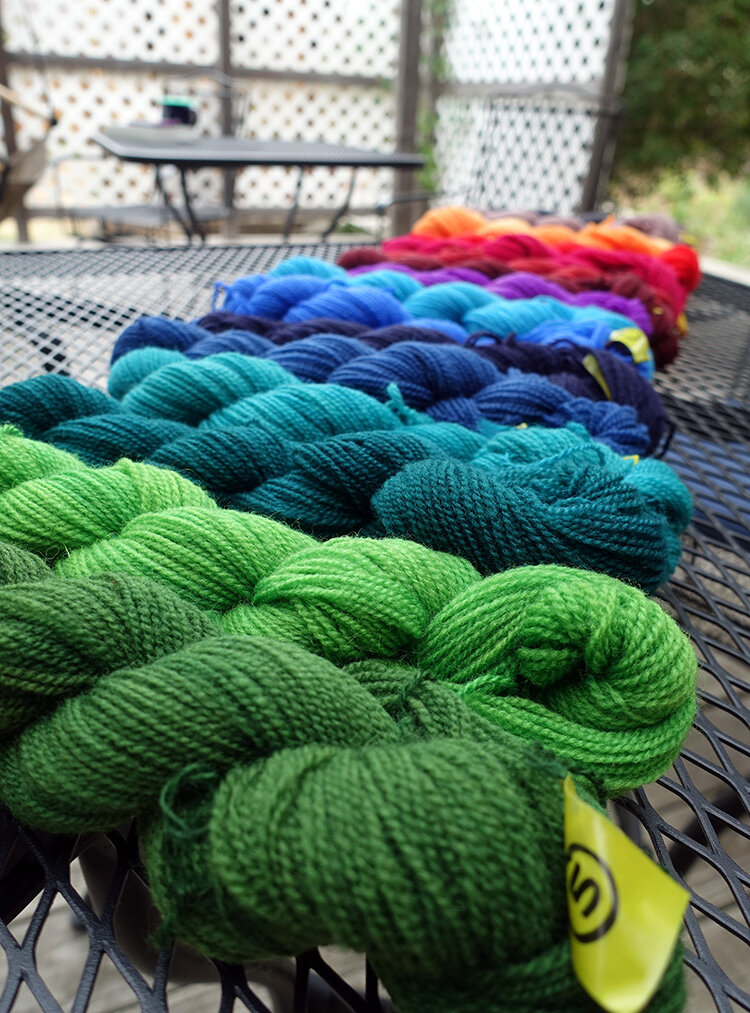 A new tapestry yarn! Made in the USA. — Rebecca Mezoff