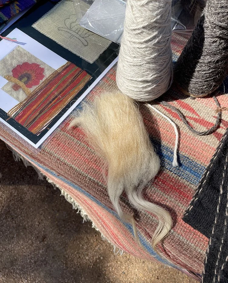 Unusually spontaneous: Taos, churro fleece, and a textile show ...