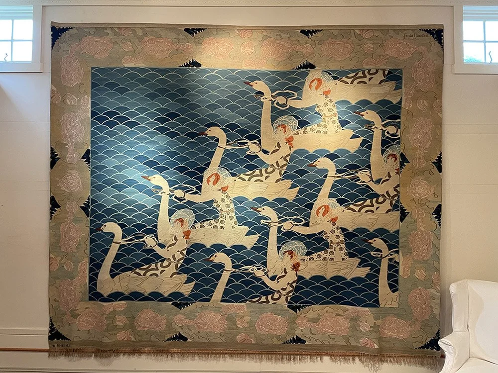 Frida Hansen's lost tapestry, Southward or Sørover — Rebecca Mezoff
