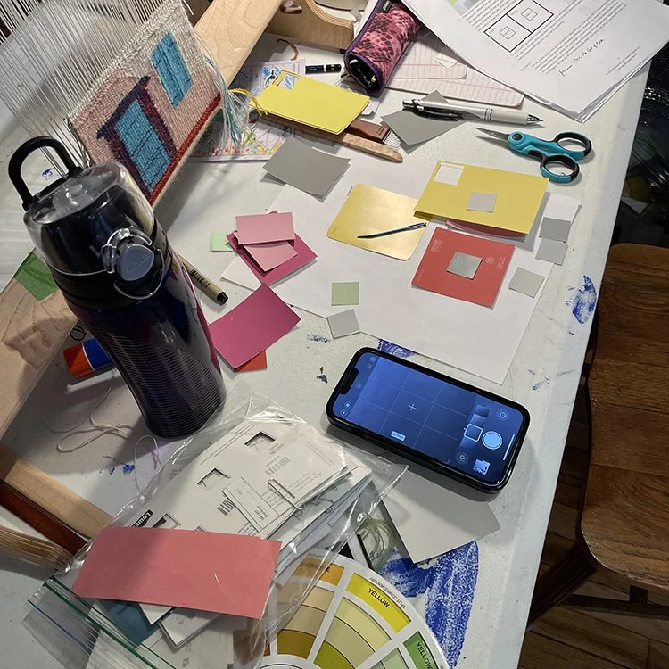Designing palettes for tapestry weaving — Rebecca Mezoff