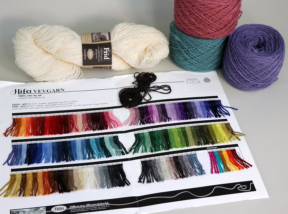 Yarn and color: using yarn color cards made with actual yarn — Rebecca ...