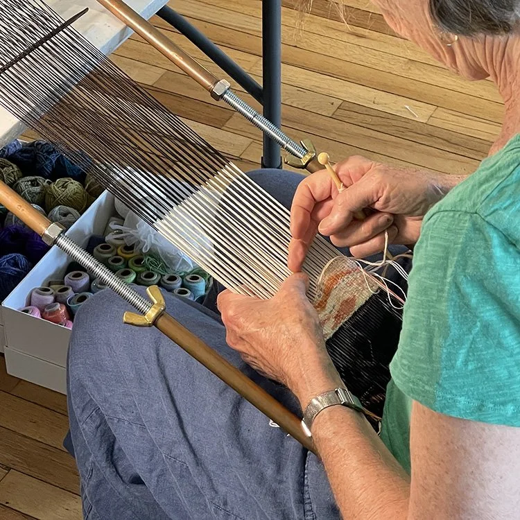 Designing palettes for tapestry weaving — Rebecca Mezoff