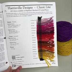 Yarn and color: using yarn color cards made with actual yarn — Rebecca ...