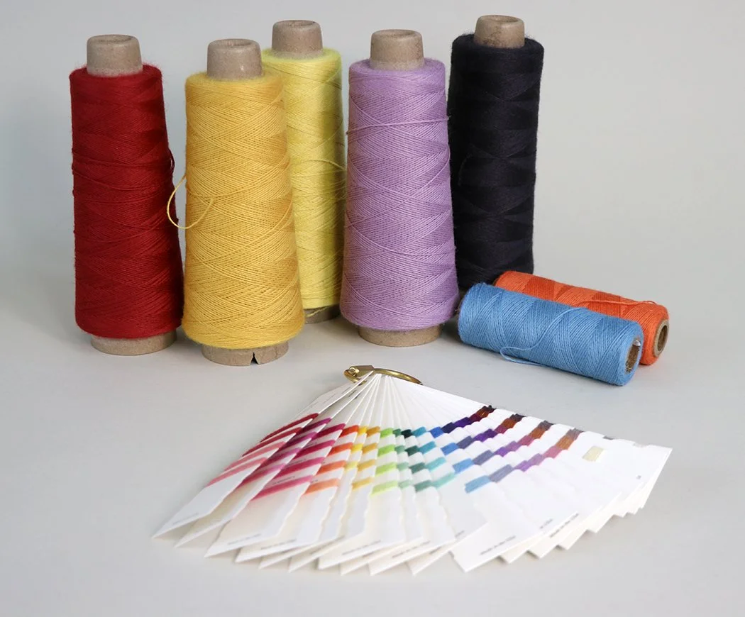 Yarn and color: using yarn color cards made with actual yarn — Rebecca ...
