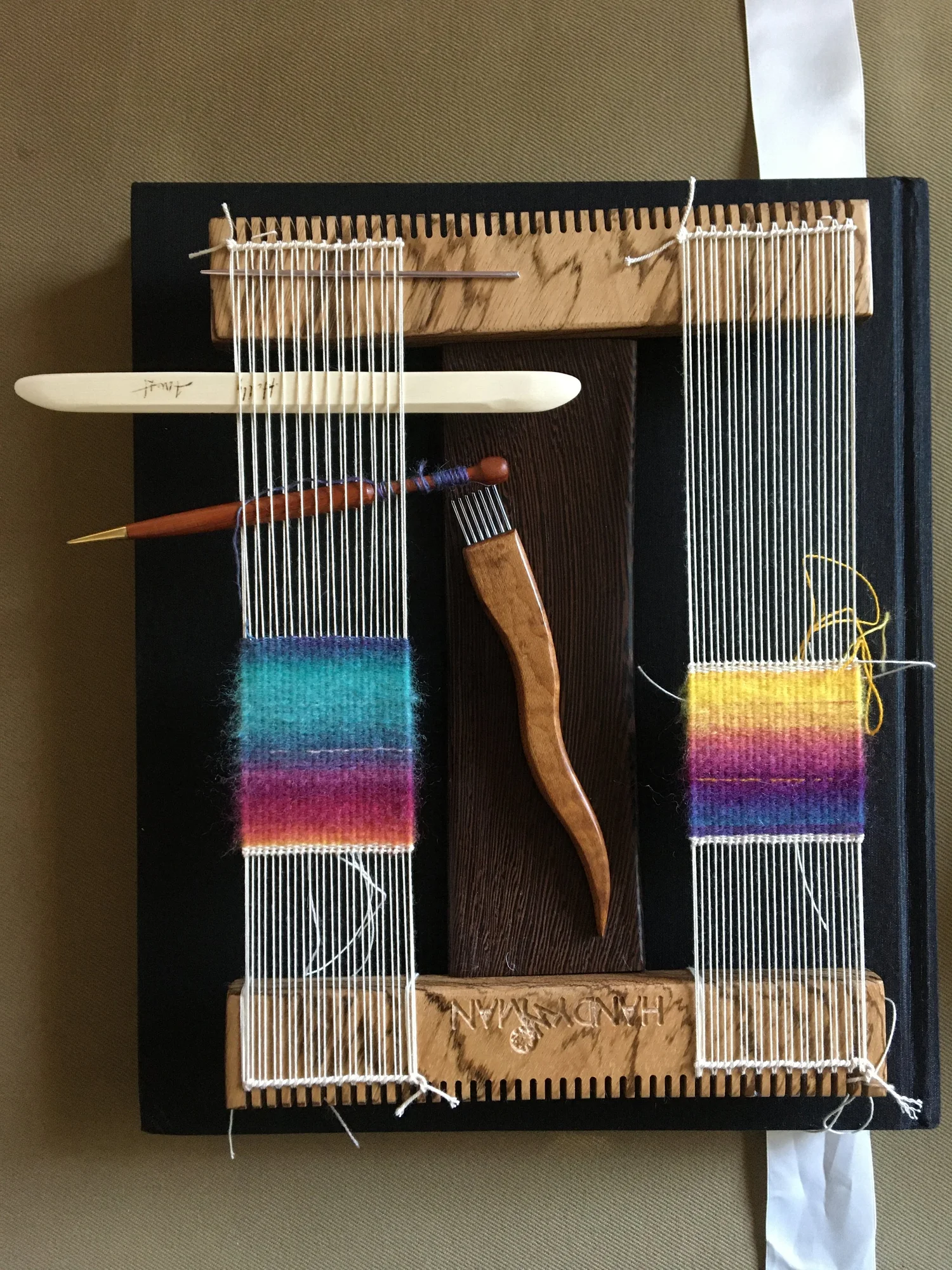 The joy of a beautifully made tapestry tool — Rebecca Mezoff