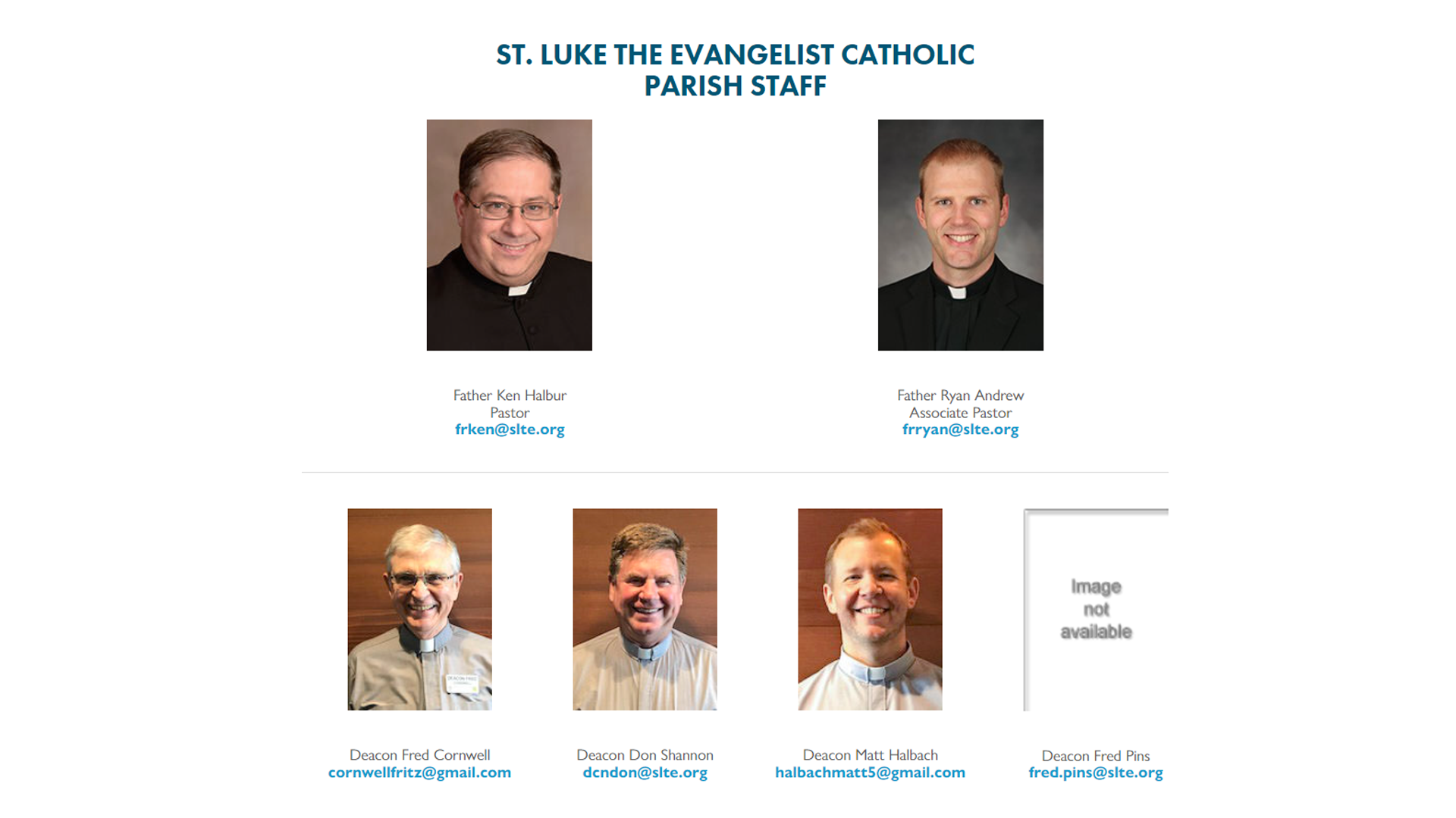 Introduction — St. Luke the Evangelist Catholic Church