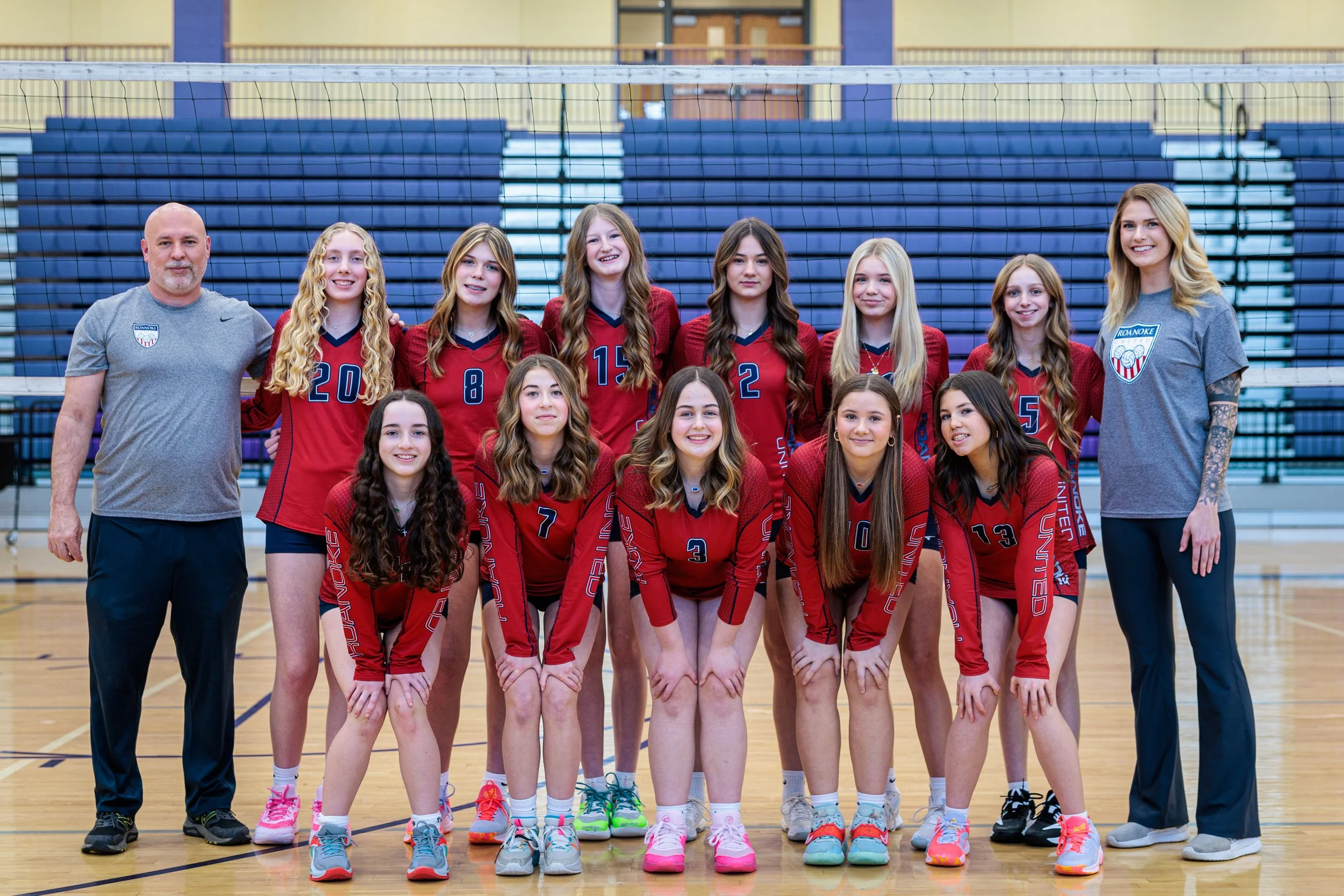 14 Red — Roanoke United Volleyball