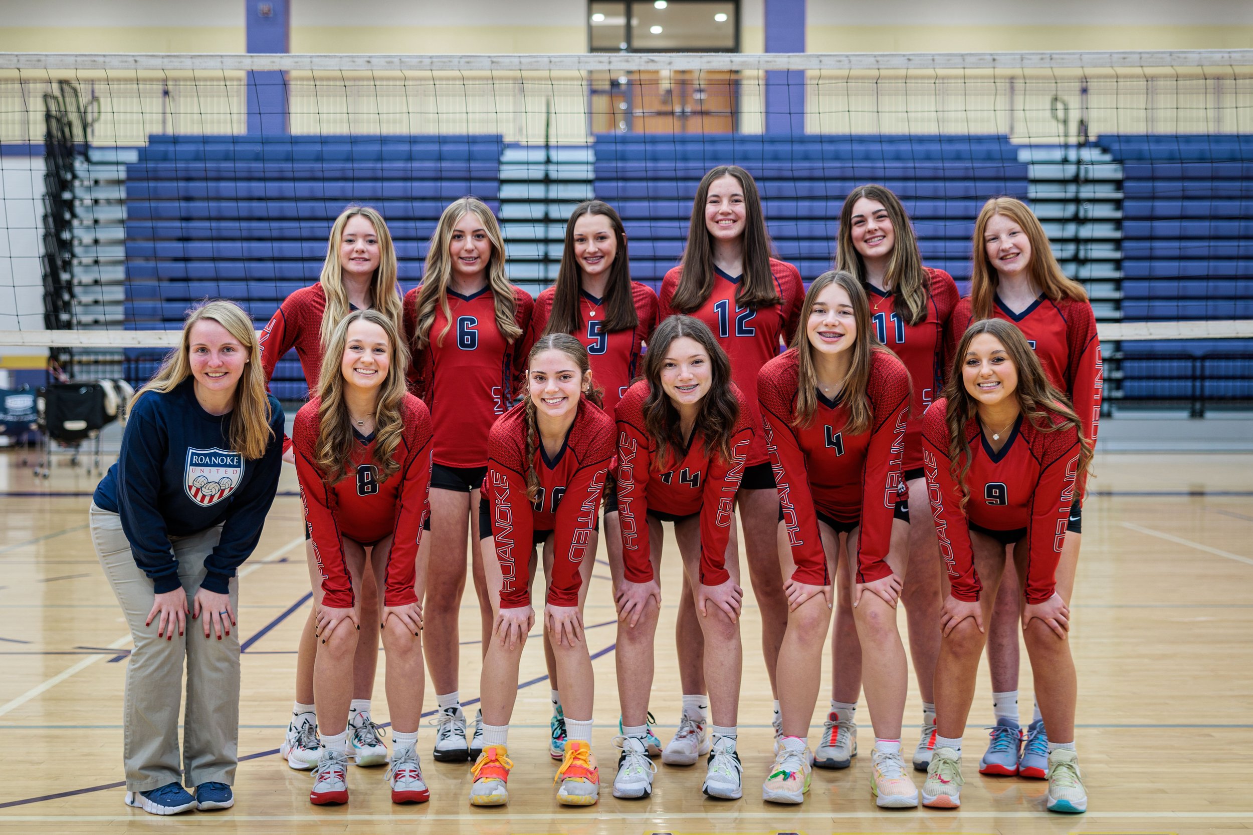 15 Red — Roanoke United Volleyball