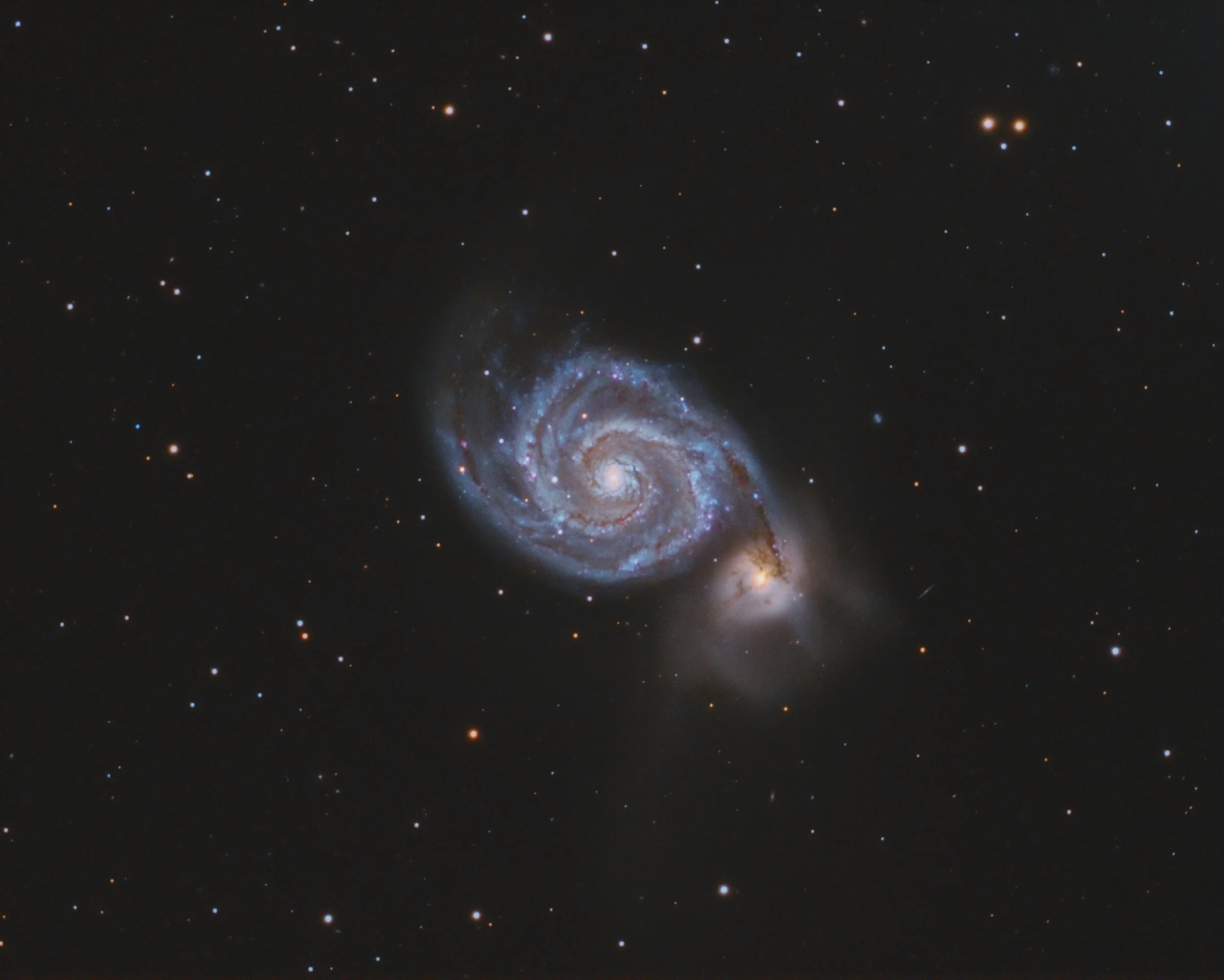 M51 the Whirlpool Galaxy — The Astro Geeks | Astrophotography Magazine