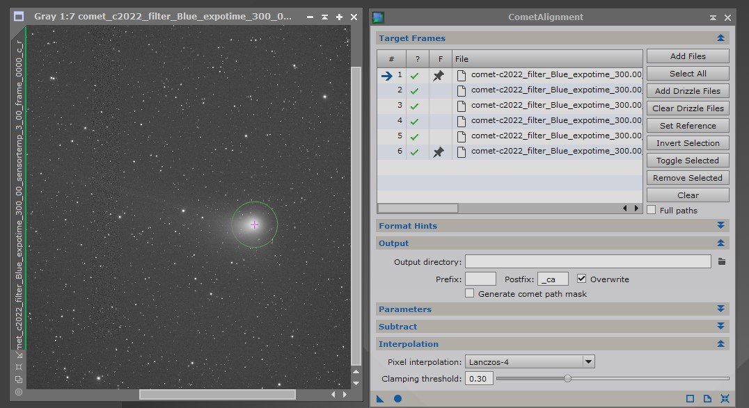 Comet processing, new tools, new approach. — The Astro Geeks | Astrophotography Magazine