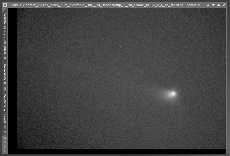 Comet processing, new tools, new approach. — The Astro Geeks ...