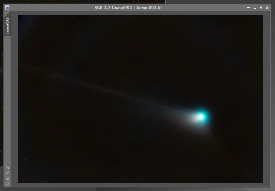 Comet processing, new tools, new approach. — The Astro Geeks ...