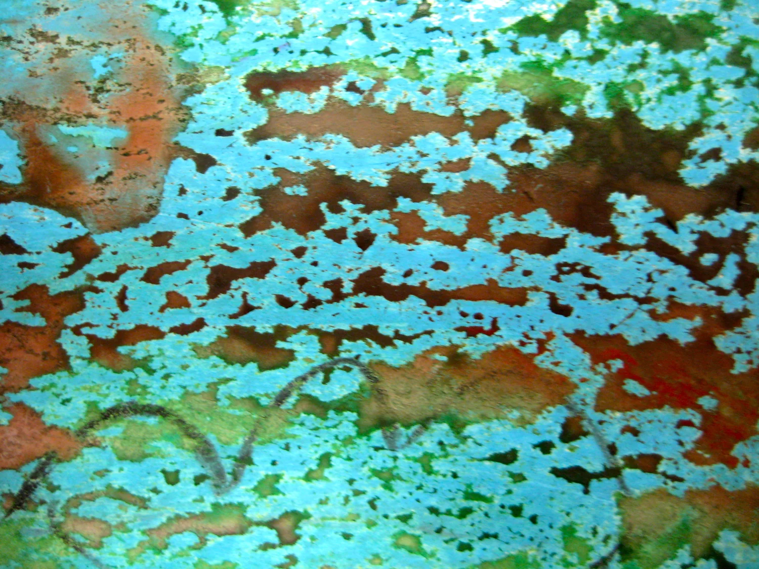 Watercolor Wash Layered on Oil Pastel Drawing — etcetera art