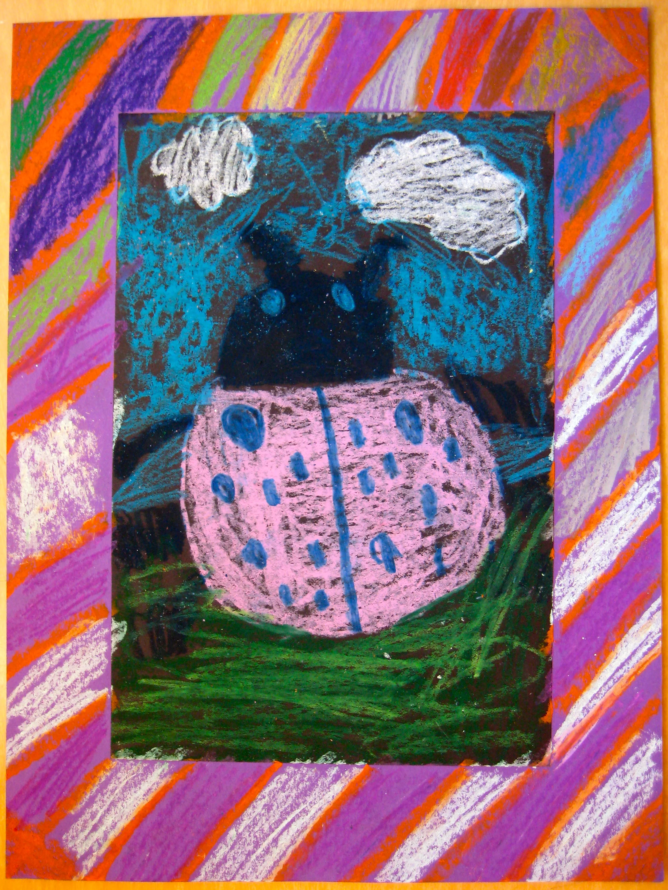 The Insect Inquiry: Oil Pastel Drawings — etcetera art