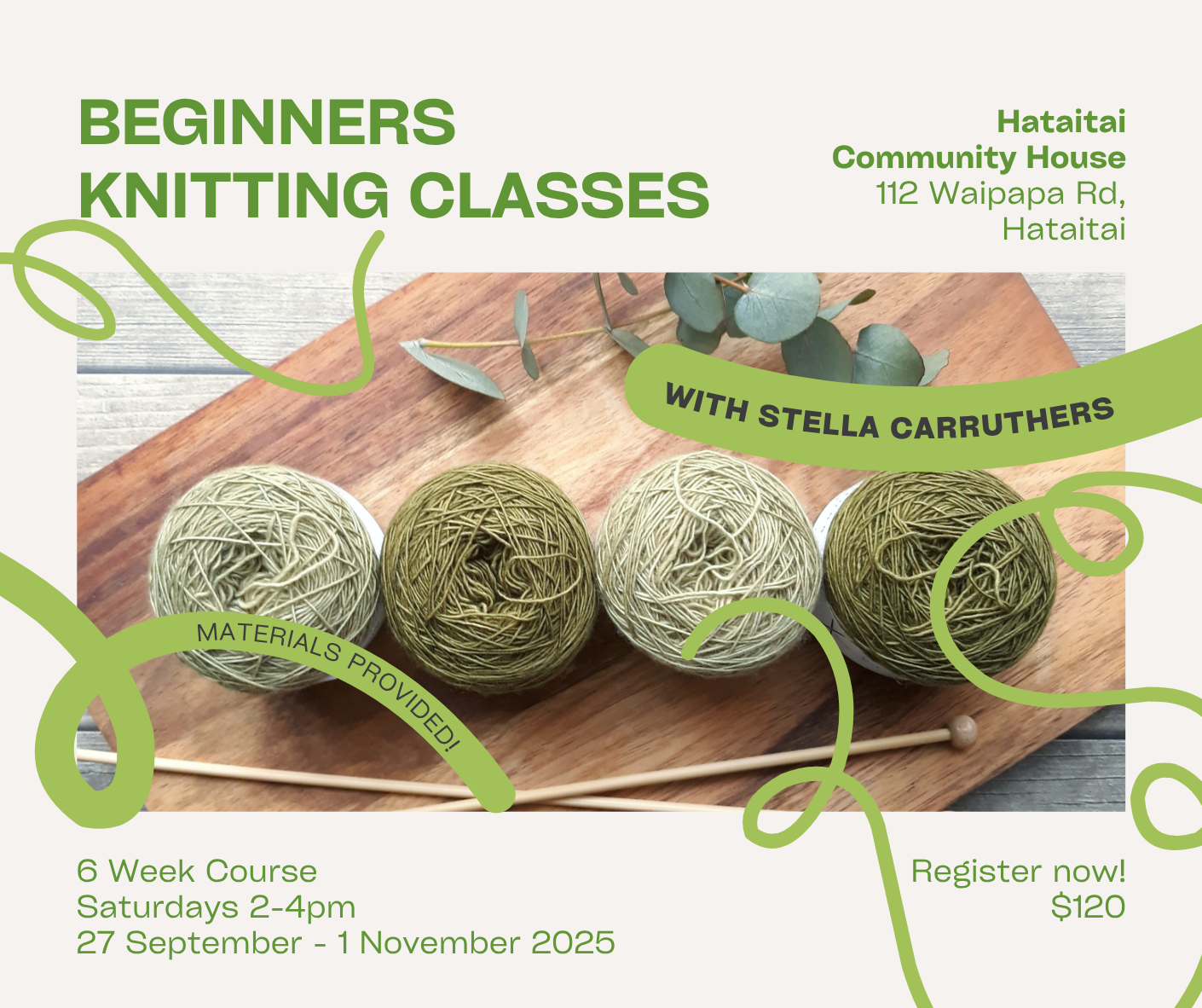 Community Classes — Hataitai