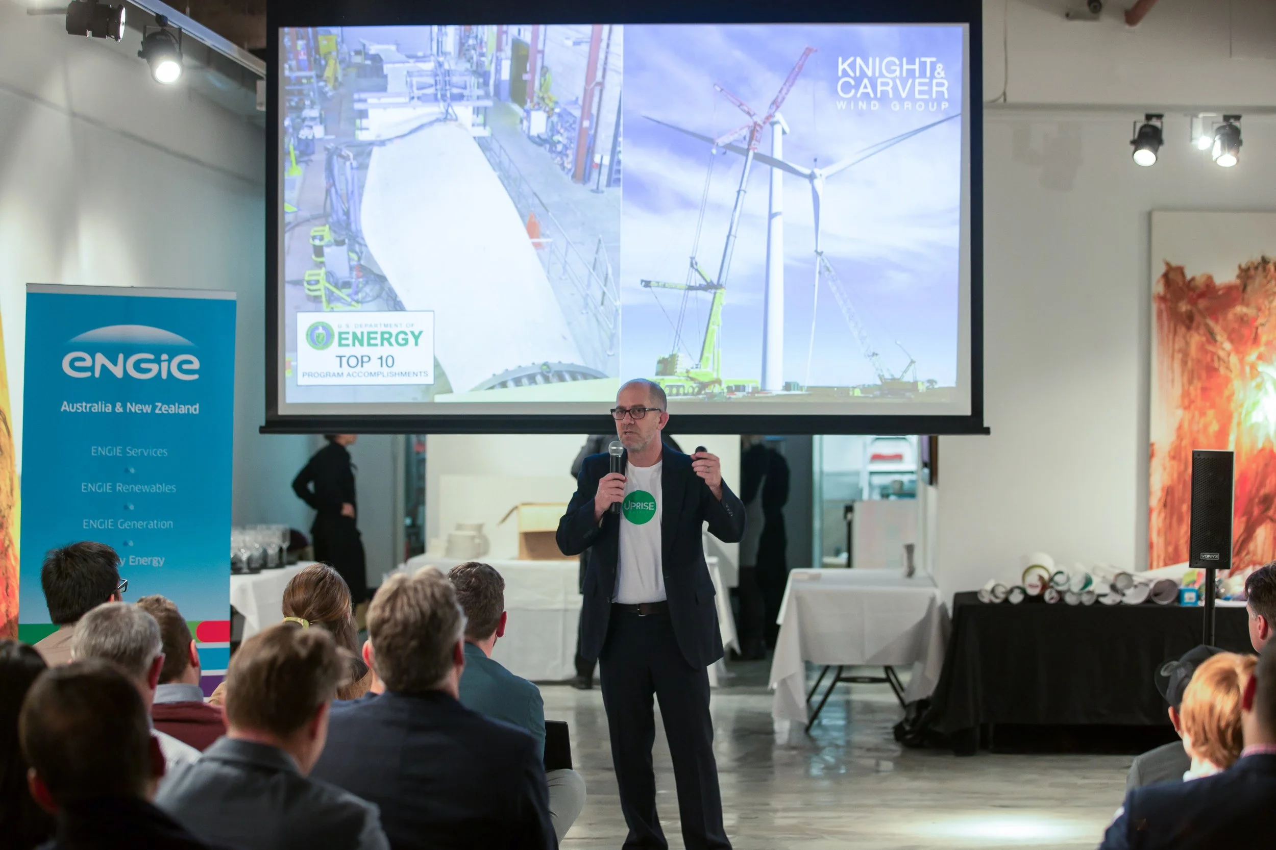 ENGIE Factory Launch Party — Uprise Energy | Portable Renewable Energy