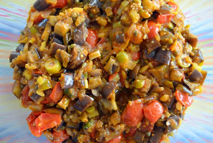 Summer Harvest Caponata — out east foodie
