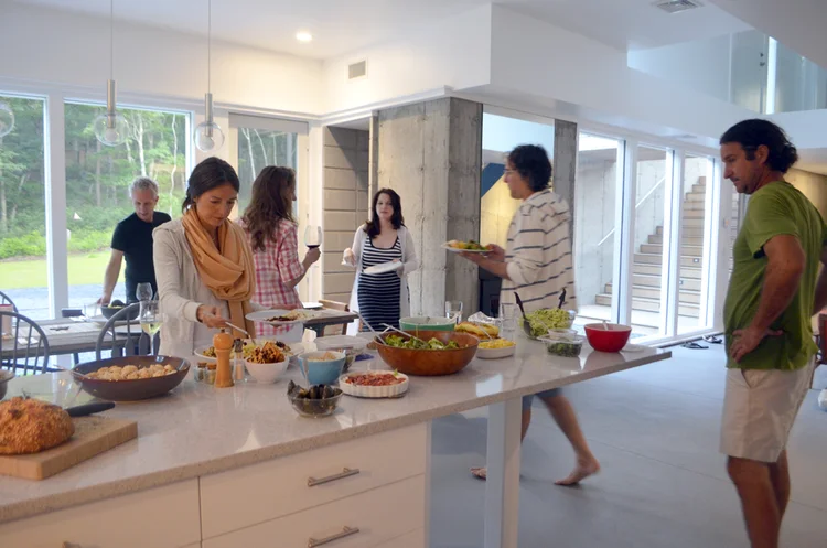 A Summer Solstice Potluck at Sheridan Green — out east foodie