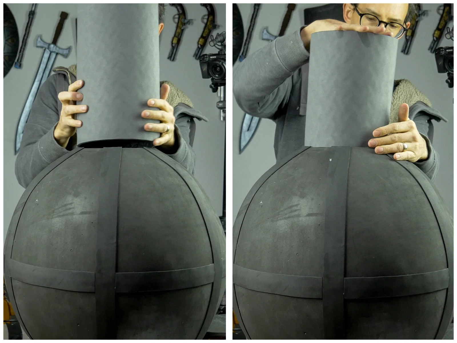 How To Make a Bobble Head Costume. My Christmas Costume Idea! — Lost Wax