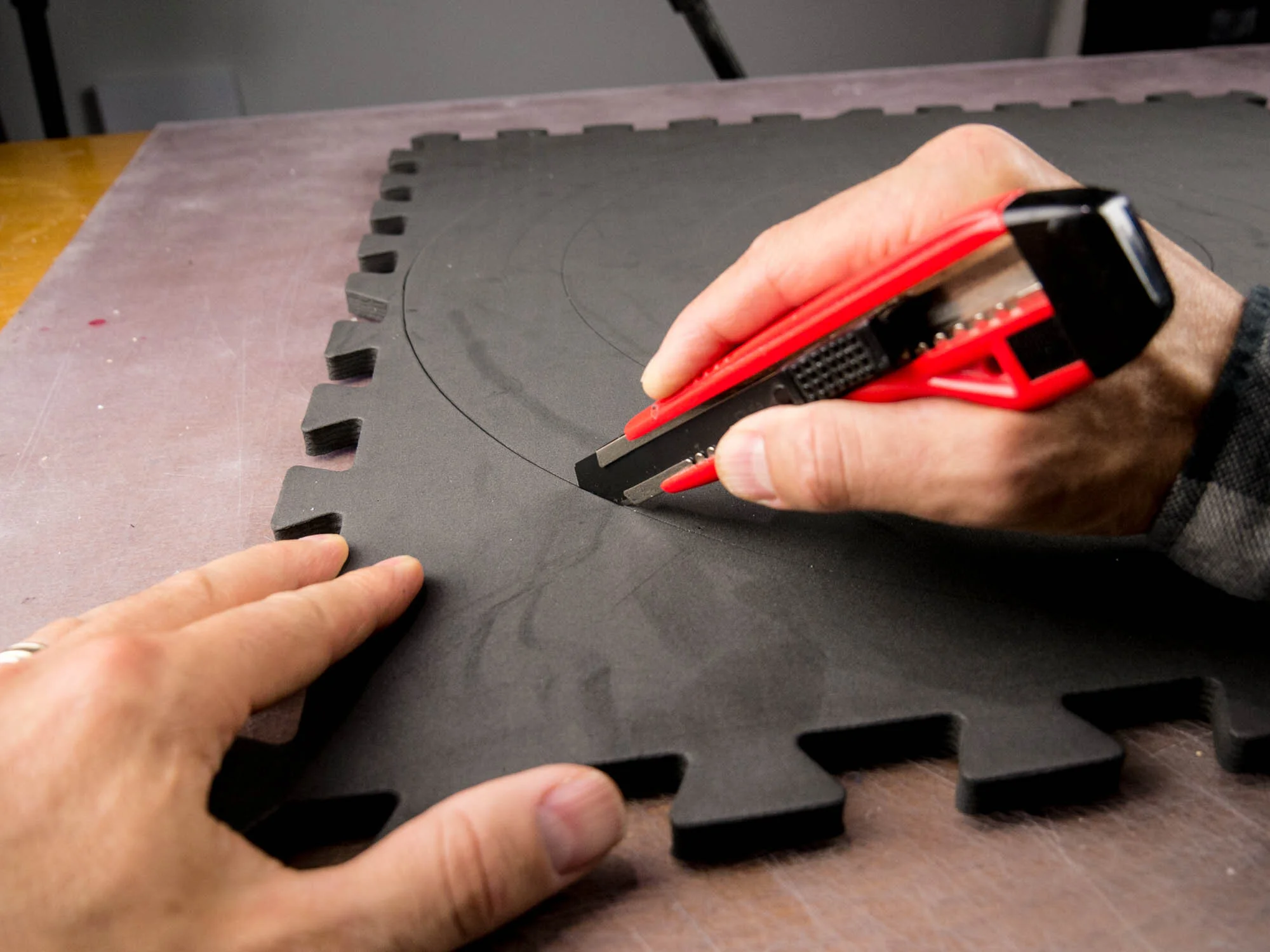 How to Make a Captain America Shield from Foam — Lost Wax