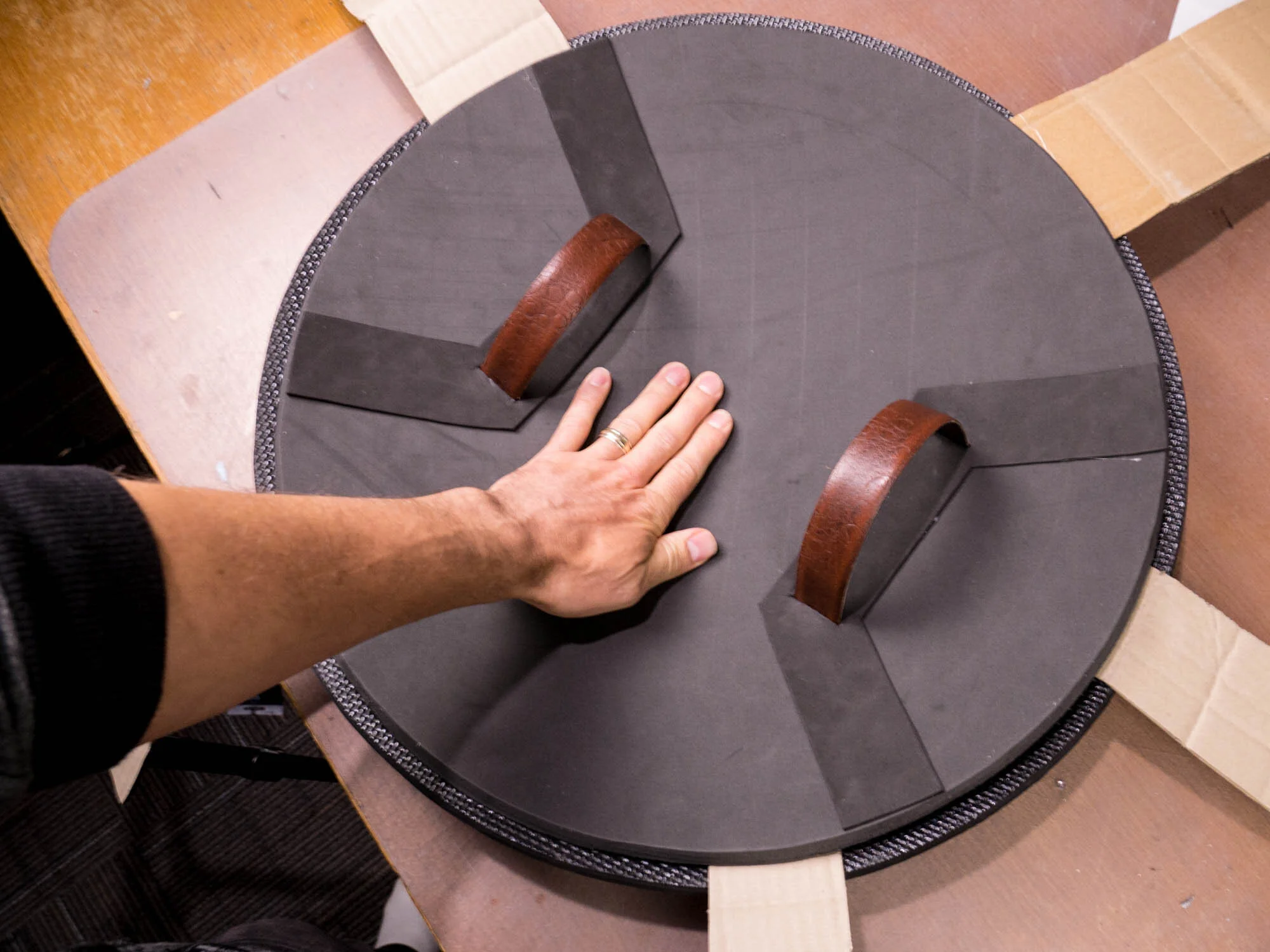 How to Make a Captain America Shield from Foam — Lost Wax