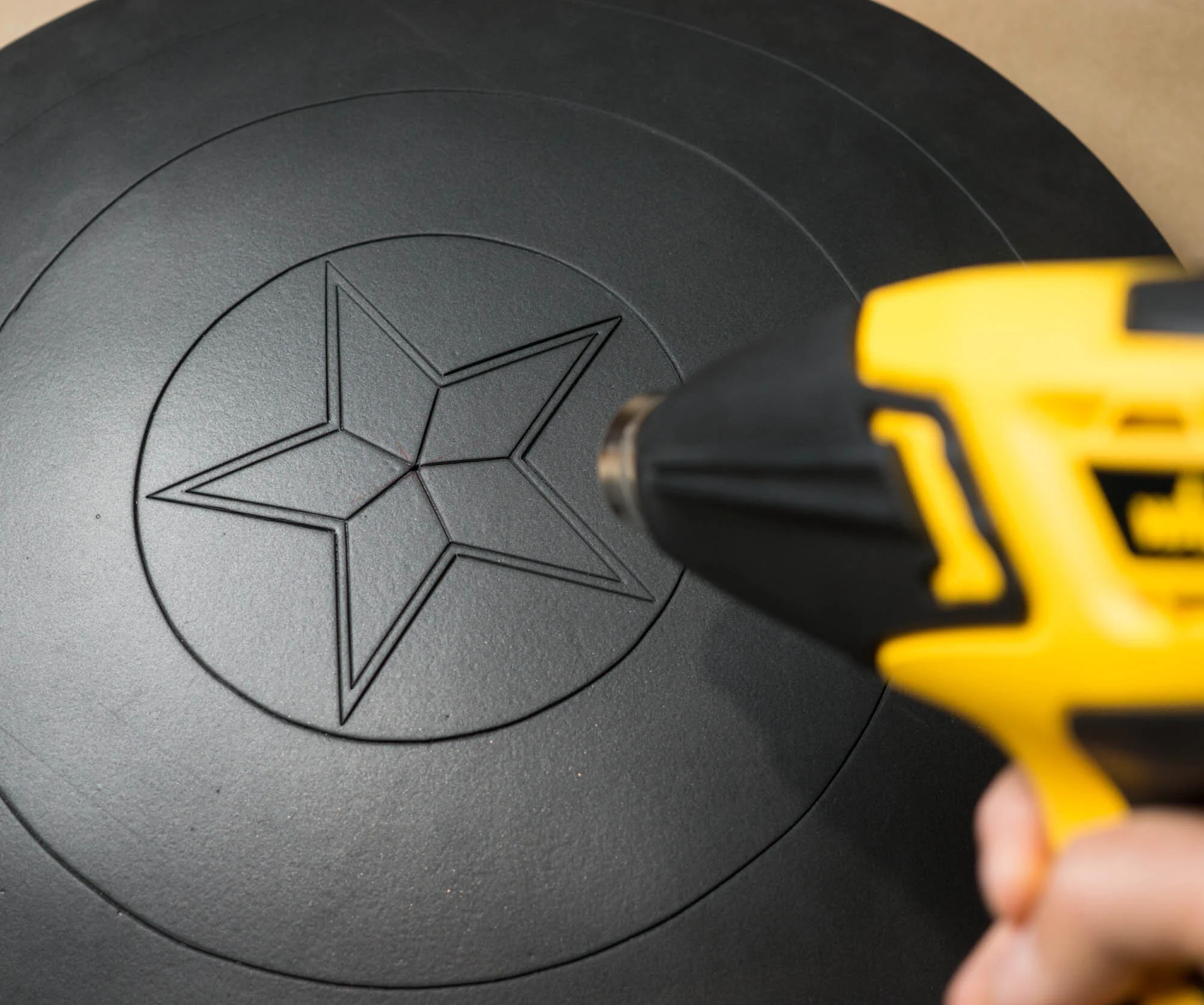 How to Make a Captain America Shield from Foam — Lost Wax