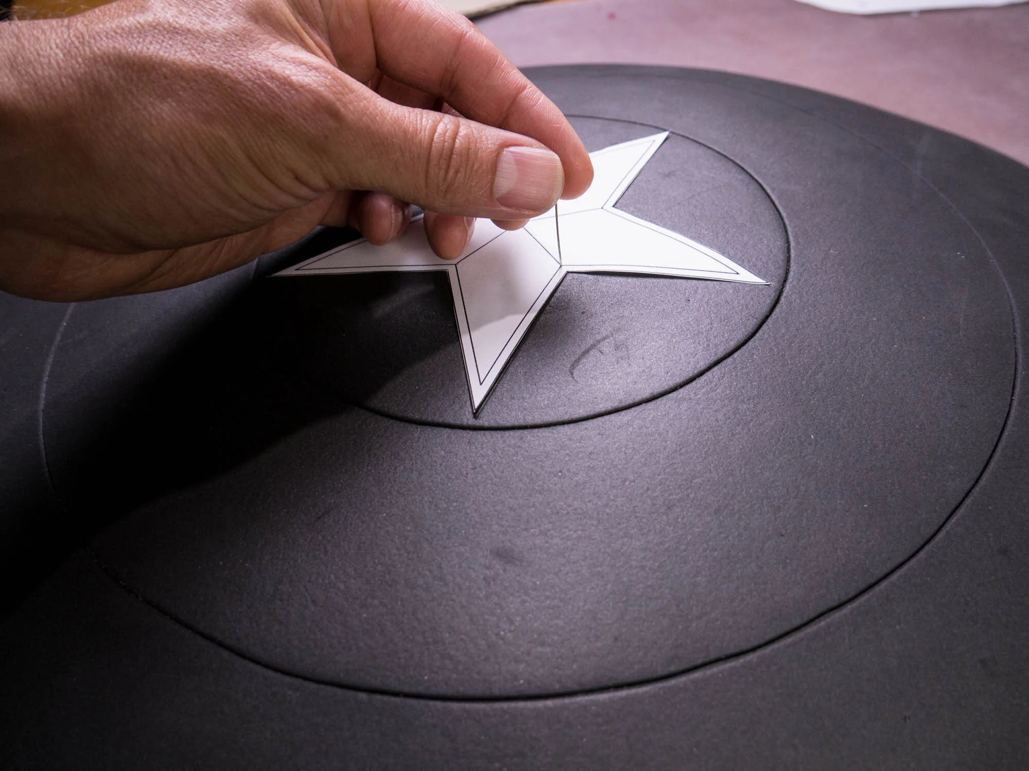 How to Make a Captain America Shield from Foam — Lost Wax