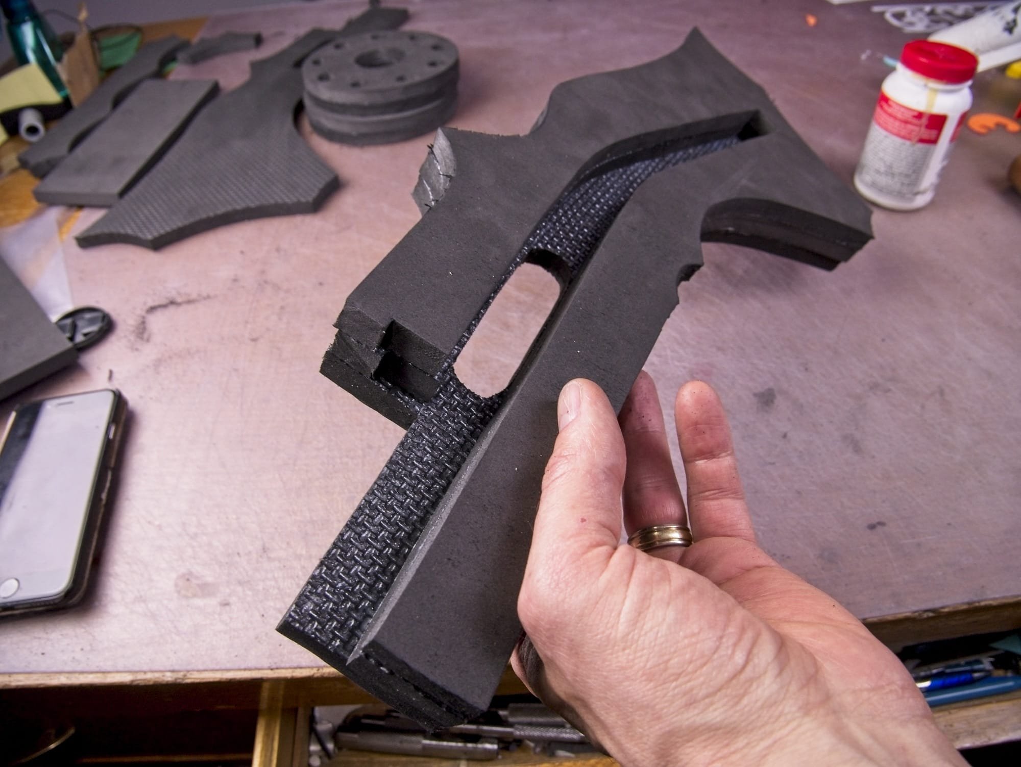 DIY Steampunk Gun. Make your own cosplay rifle from foam! — Lost Wax