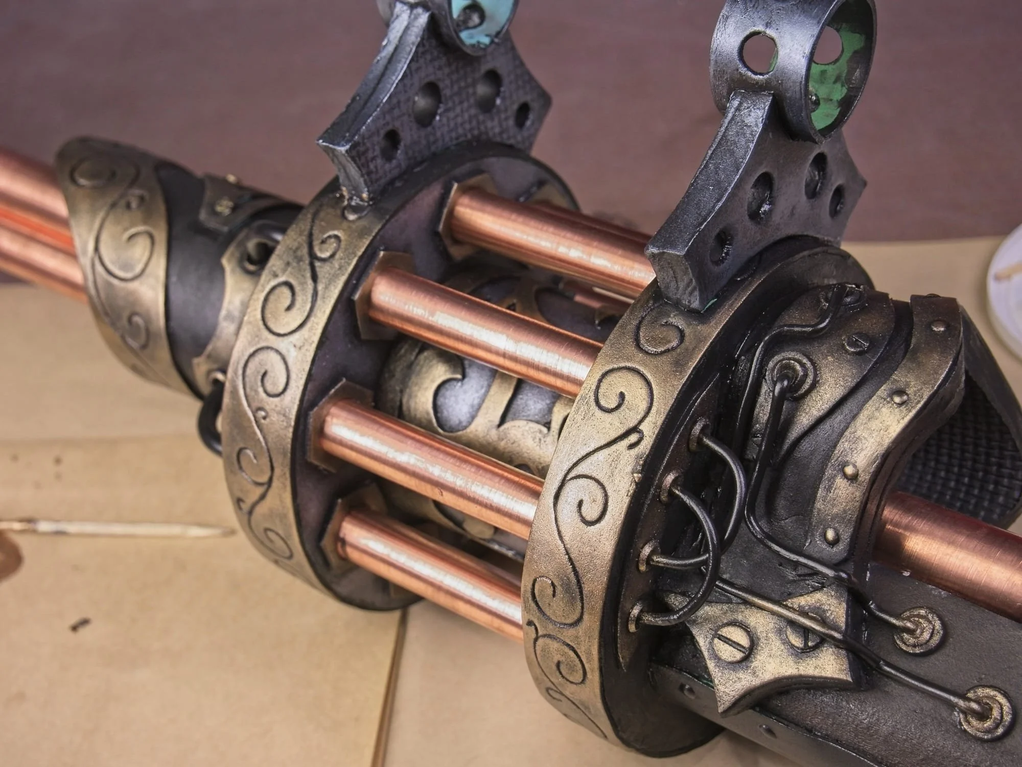 DIY Steampunk Gun. Make your own cosplay rifle from foam! — Lost Wax