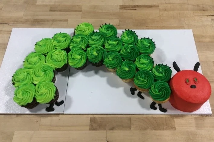 The Very Hungry Caterpillar Cupcakes — Trefzger's Bakery