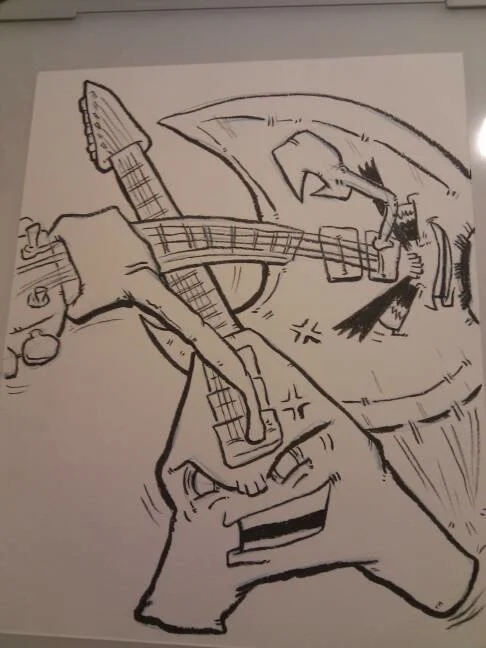 Work in progress pics - Crunchy and Battle Axe Bill! — Blog of an ...