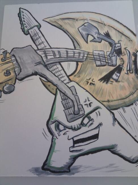 Work in progress pics - Crunchy and Battle Axe Bill! — Blog of an ...