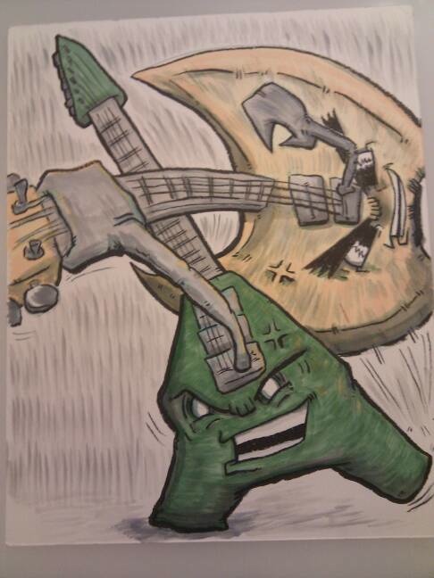 Work in progress pics - Crunchy and Battle Axe Bill! — Blog of an ...