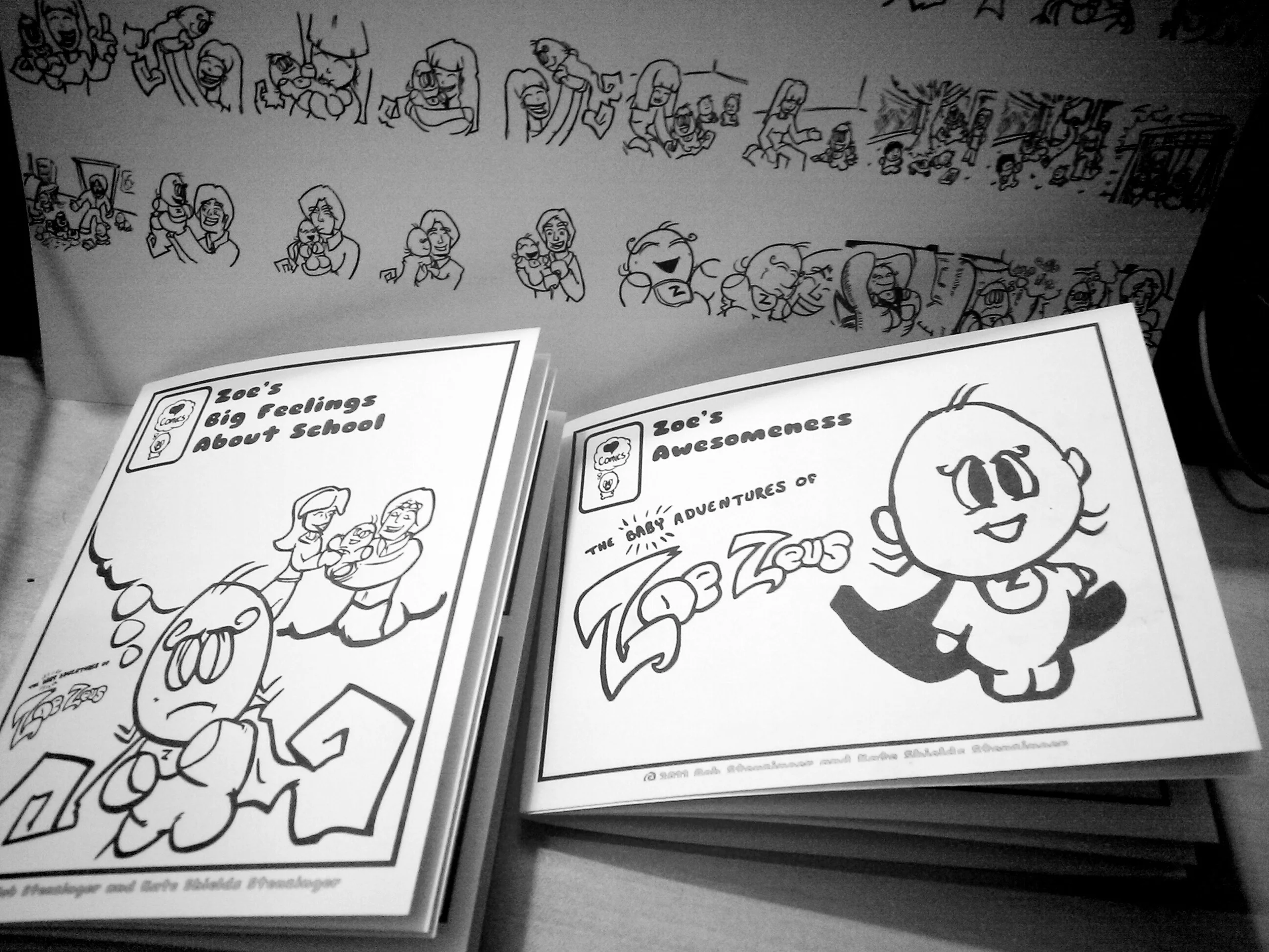 Printing Mini-Comics: New edition of Zoe Zeus Book 1, Brand New Zoe ...