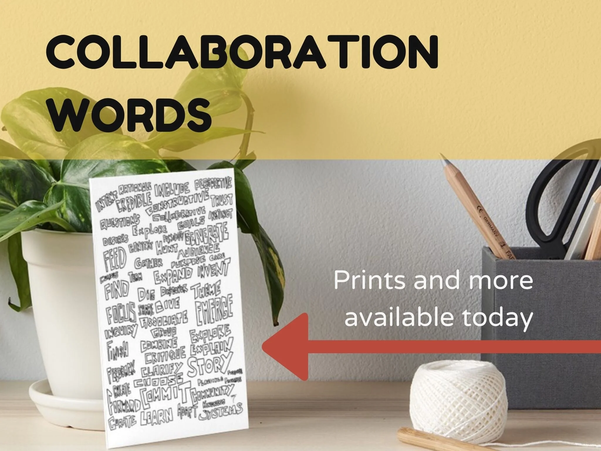 Collaboration Words - Wall Art and Stickers — Blog of an Interactive ...