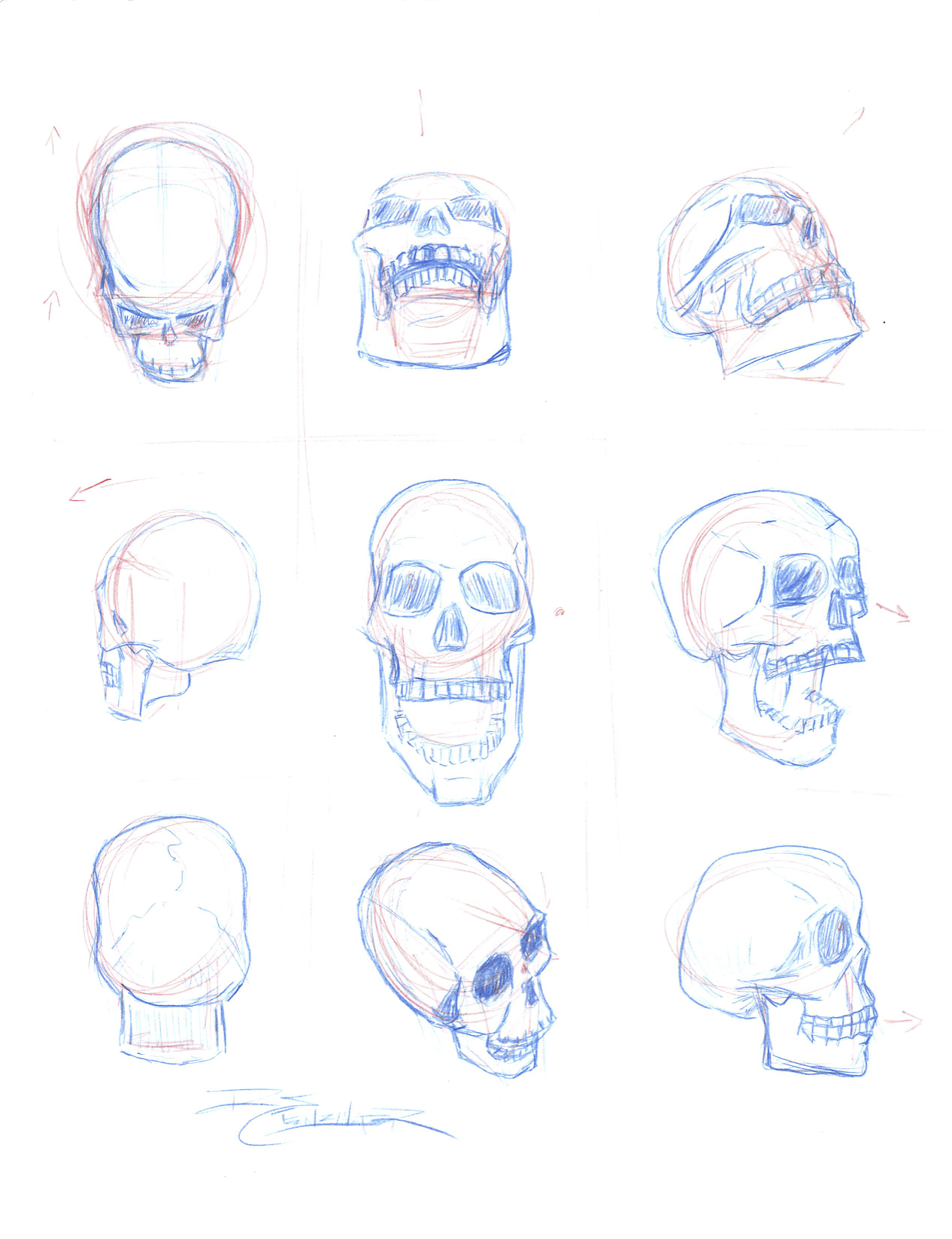 Reference and Practice for Sketching Face Expressions — Blog of an ...
