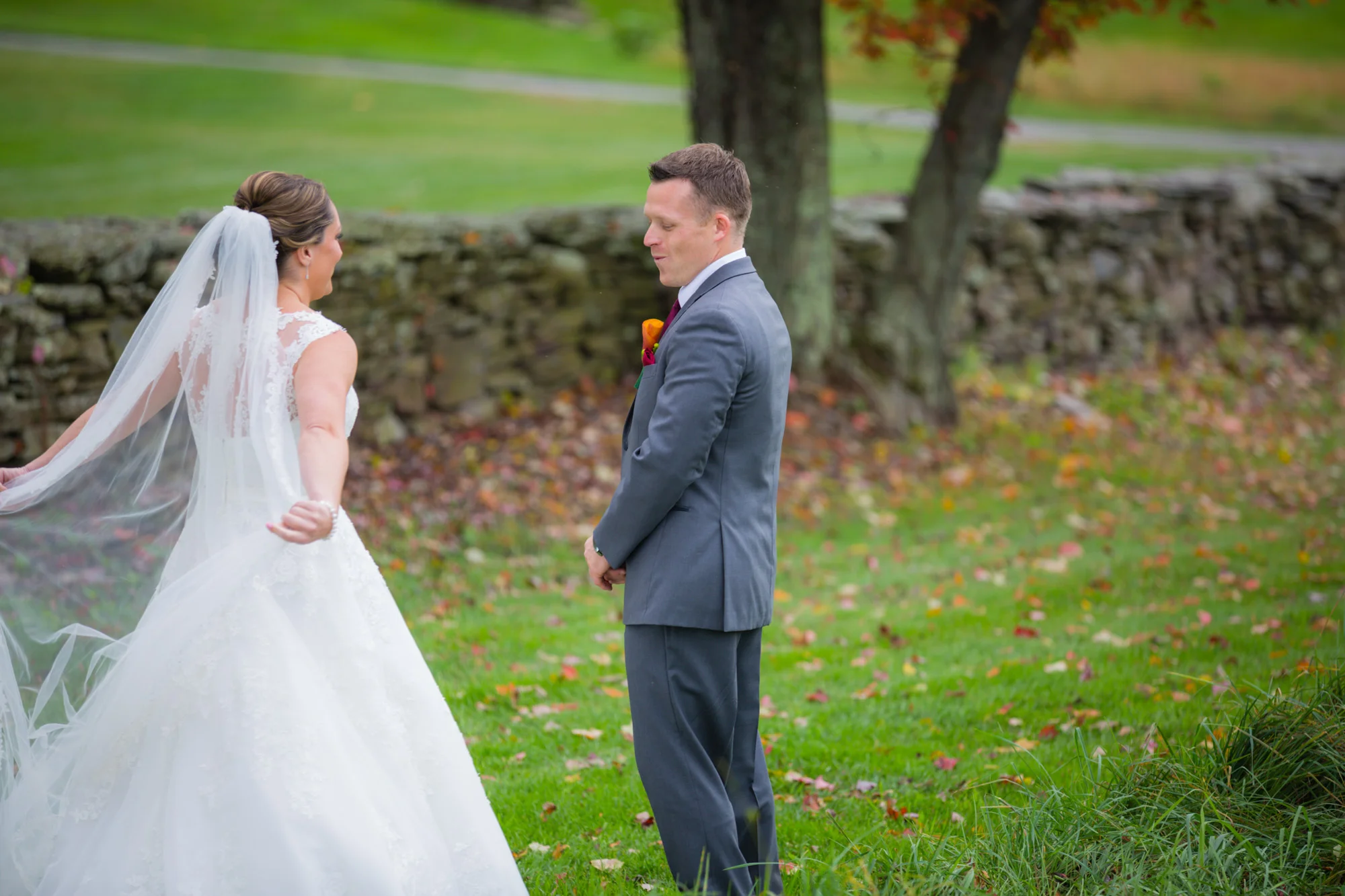 Outdoor Autumn Stone Hedge Wedding — Rob Lettieri Photography ...