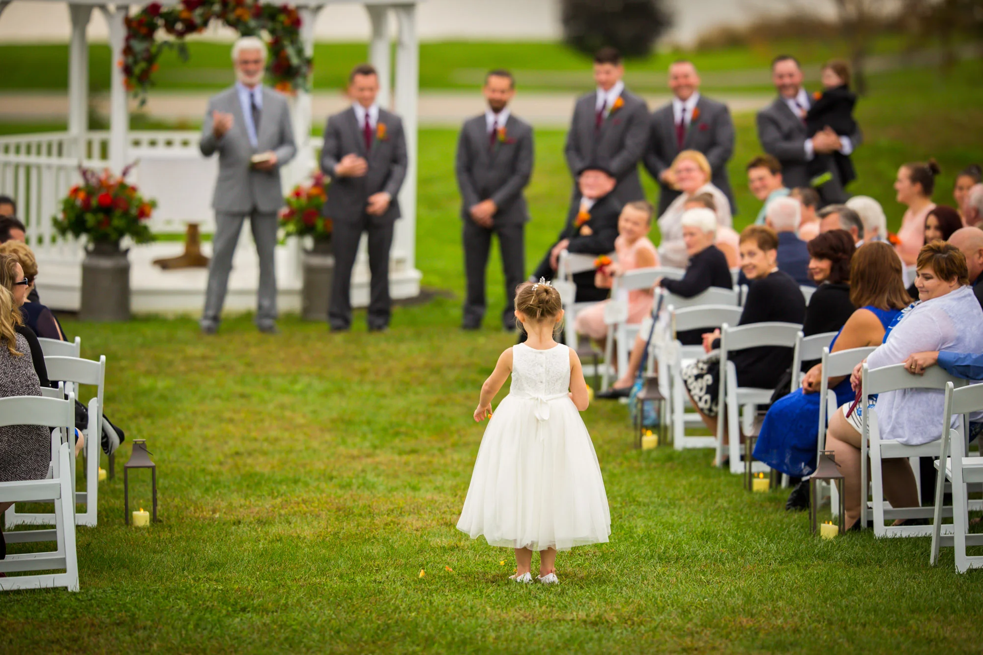 Outdoor Autumn Stone Hedge Wedding — Rob Lettieri Photography ...