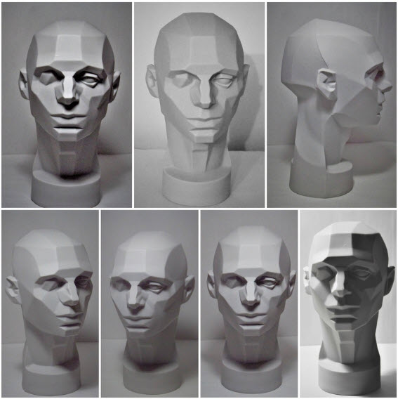 Portrait Prep Series: Lesson 3, Planes and Head Construction ...