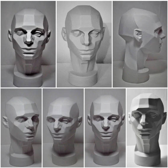 Portrait Prep Series: Lesson 3, Planes and Head Construction ...