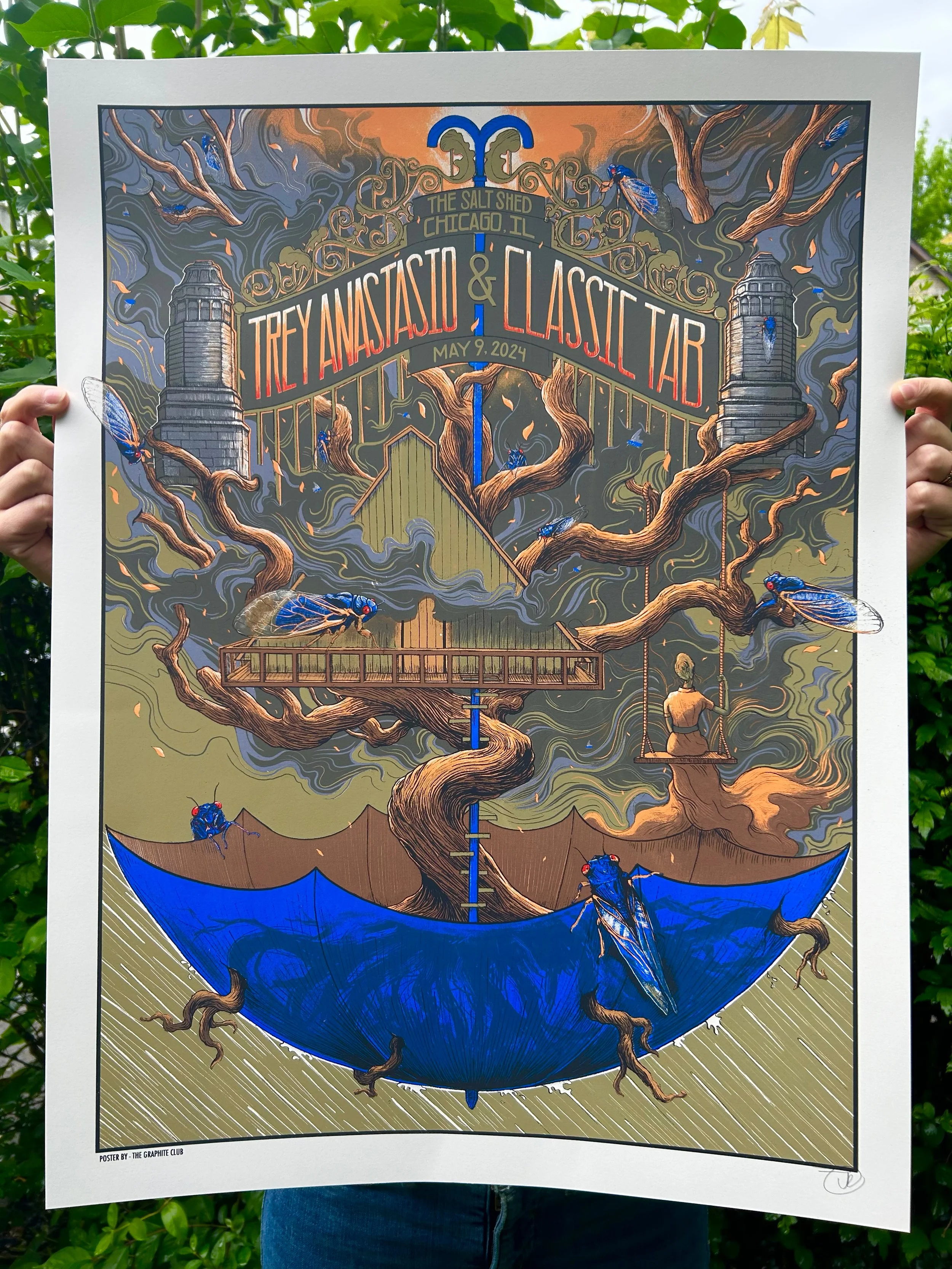 TREY ANASTASIO & CTAB - The Salt Shed 5.9.2024 — The Graphite Club