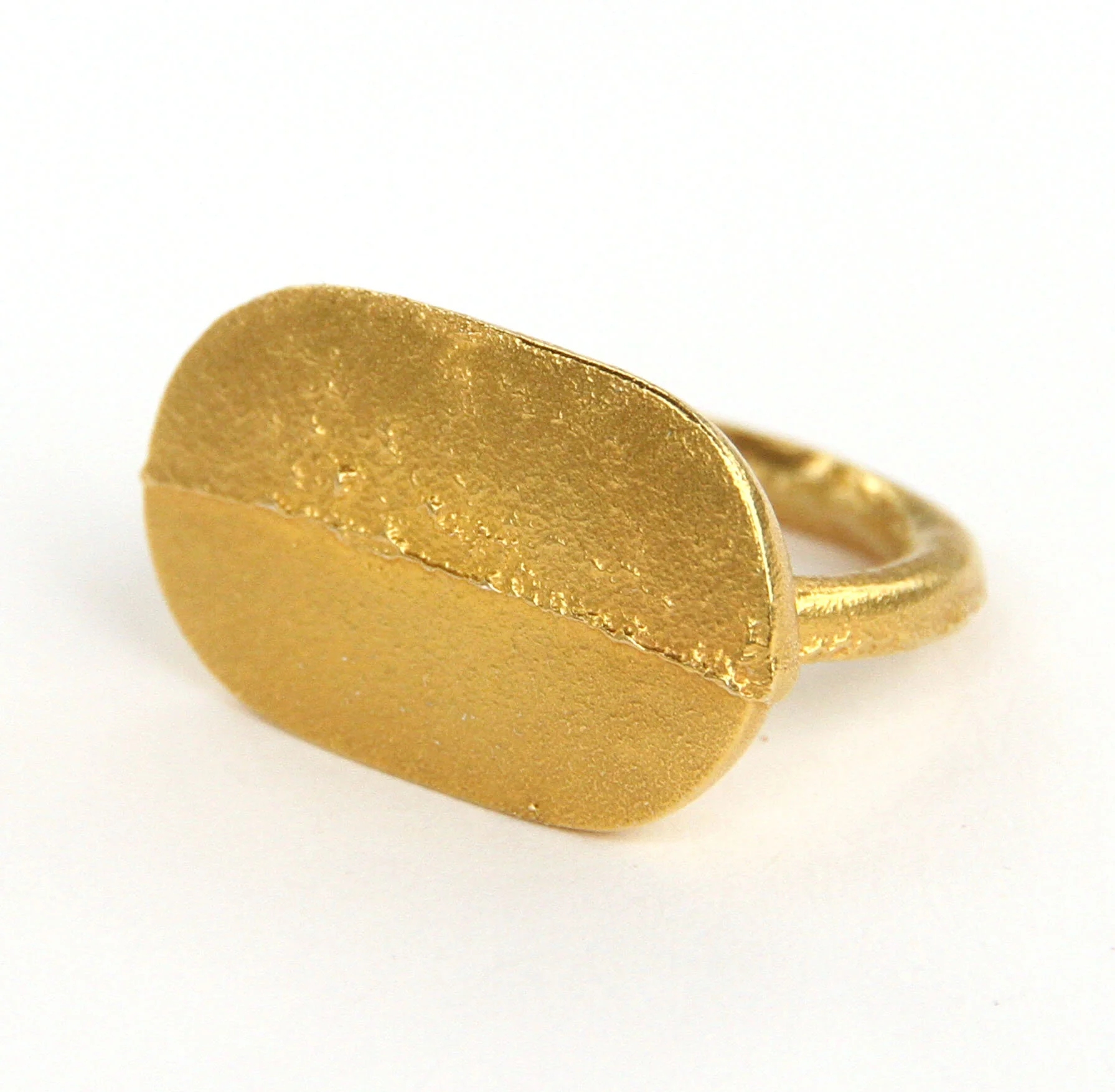 Gold Khufu ring — Sian Evans