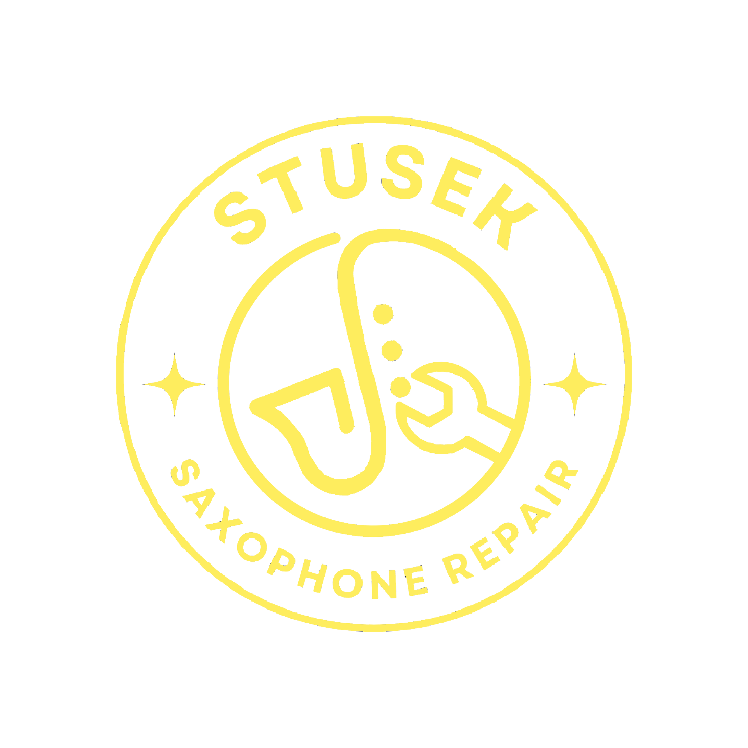 logo — stusek saxophone repair